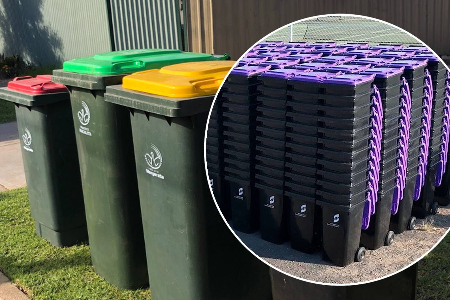 Aussie councils revolt against 'costly' recycling bin change impacting ...
