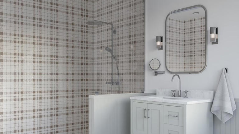 Farewell to boring kitchens and bathrooms: The tile trend that's taking ...