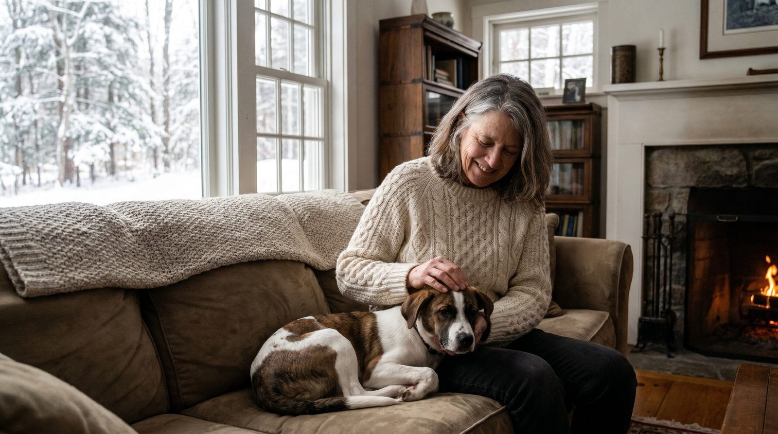 GPS collar leads distraught owner to missing foster dog and the special ...