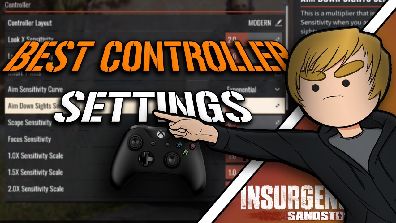 Best controller settings for Insurgency Sandstorm on console (ultimate ...