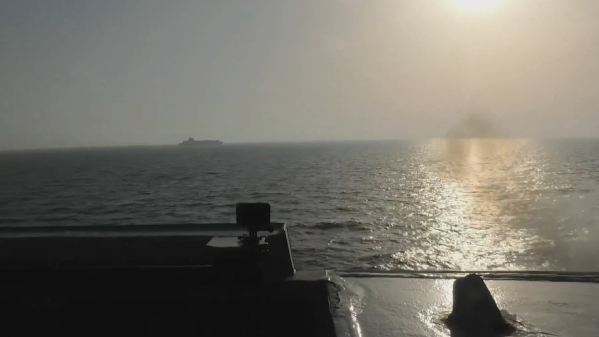 Watch: US Navy fires on and seizes Iranian ship attempting to breach ...