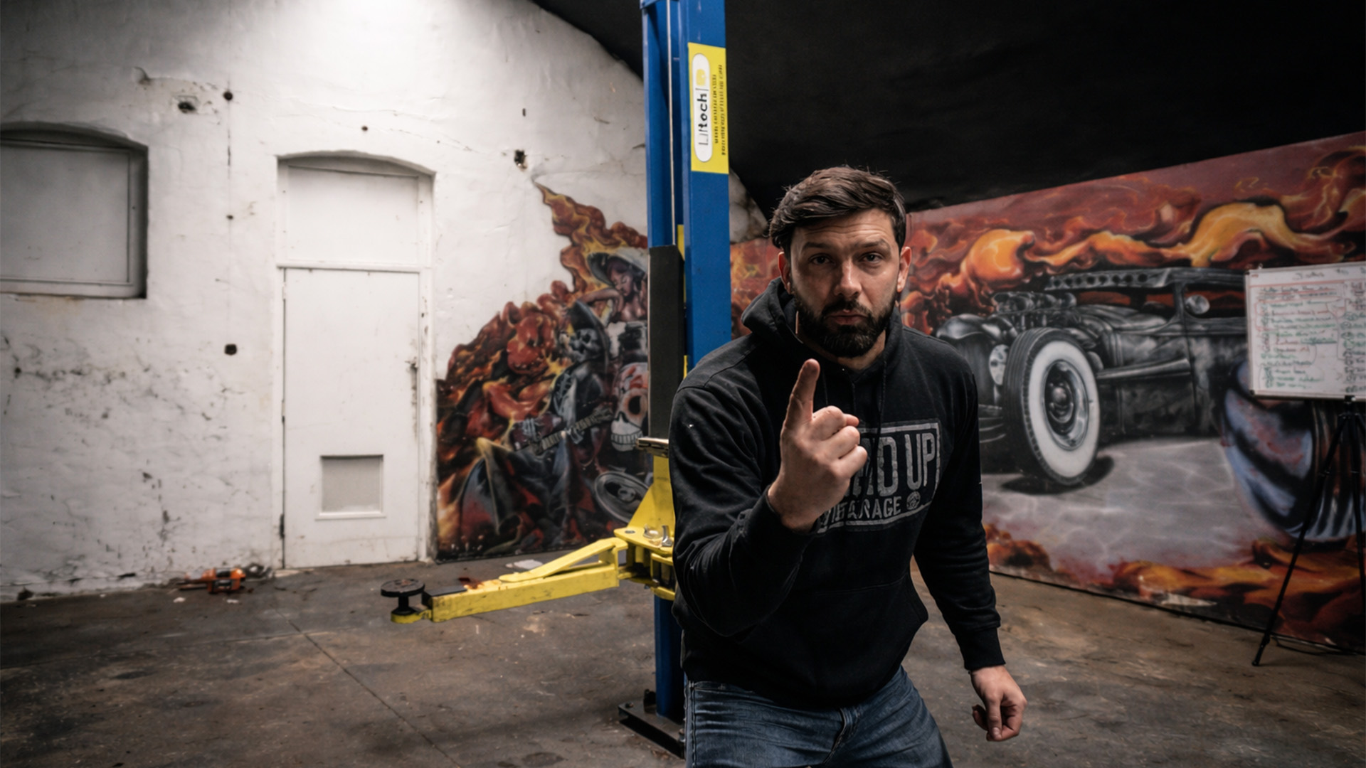 Restoring a 300 year old fort into a garage