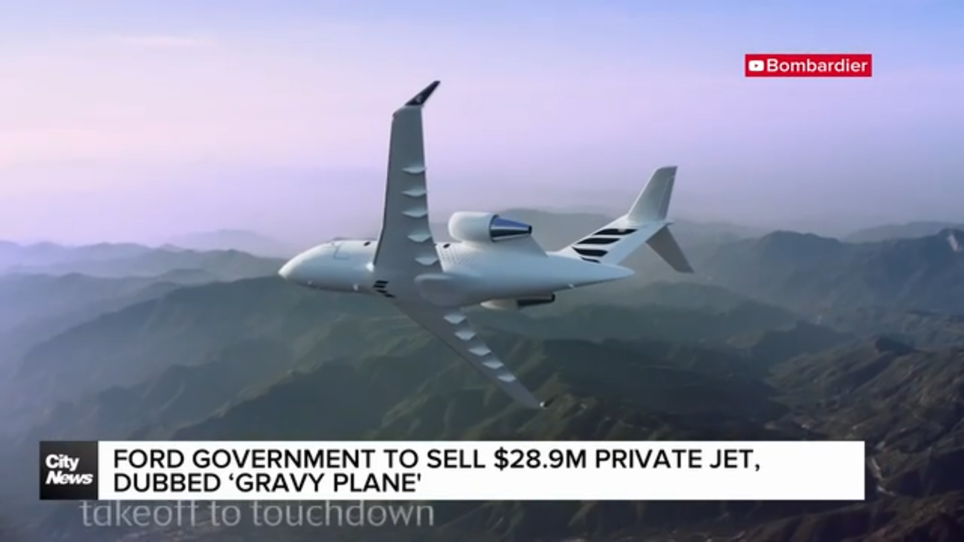 Ford government plans to sell private jet worth millions