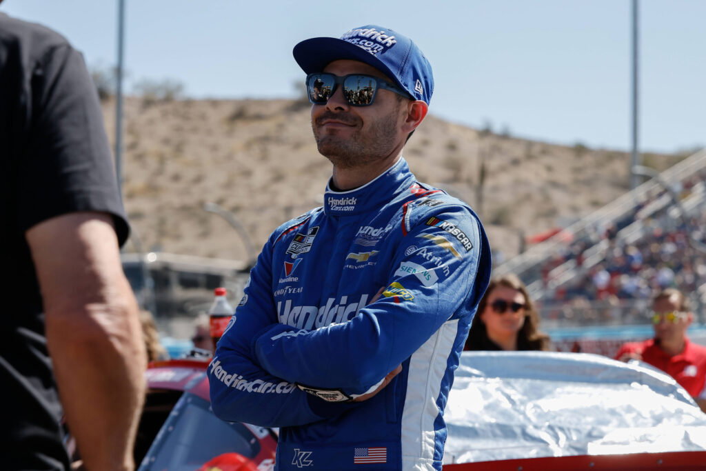 Dodge Charger wannabe: Chevy mocked by fans as Kyle Larson seen driving ...