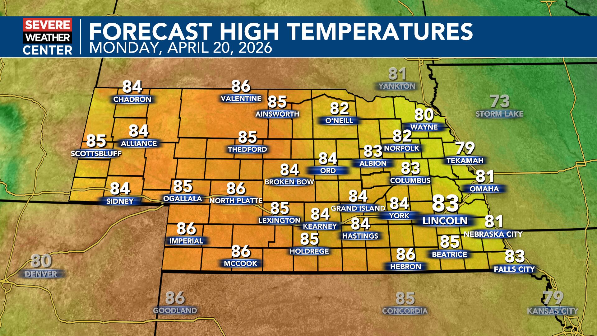 Summer warmth returns to Nebraska this week