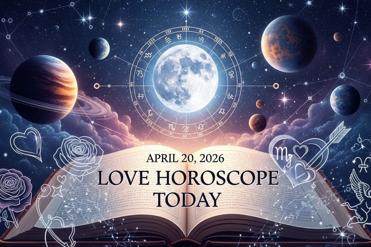 Love horoscope today, April 20, 2026