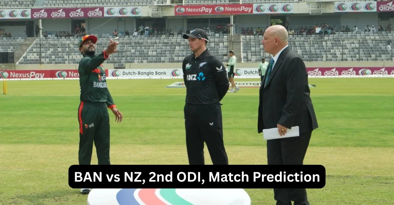 BAN vs NZ, 2nd ODI, match prediction: Who will win today’s game between ...