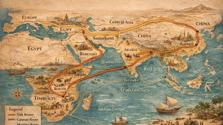 From Tamil Shores to Cold Deserts: Spice, Silk and Trade Routes That ...