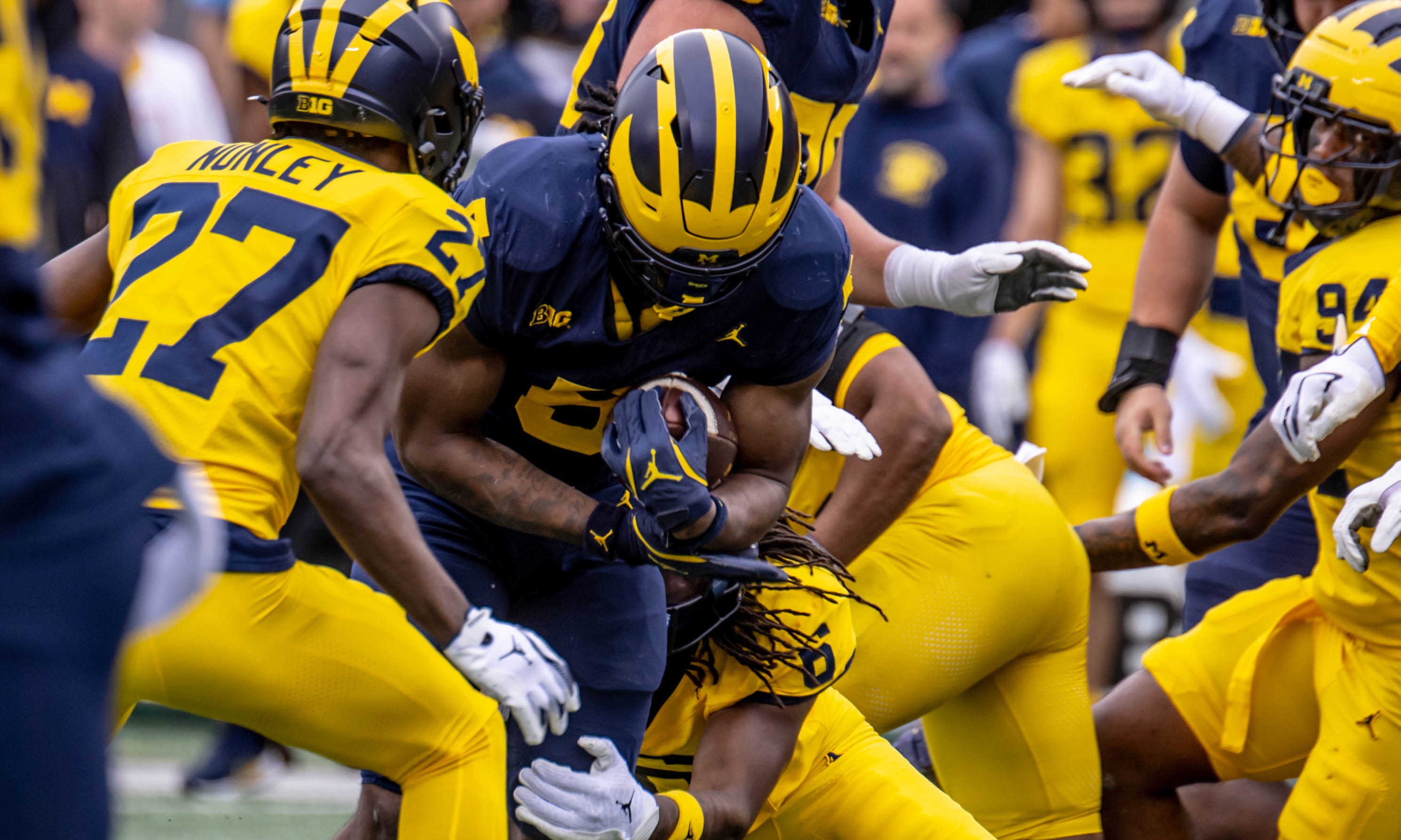 Savion Hiter names Michigan football's fastest player