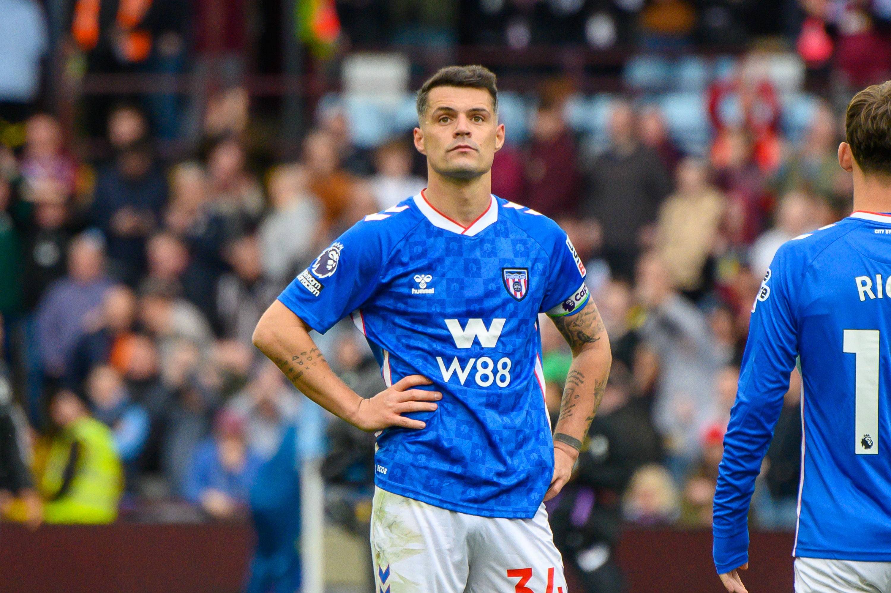 Granit Xhaka issues clear Instagram message to Sunderland fans after ...