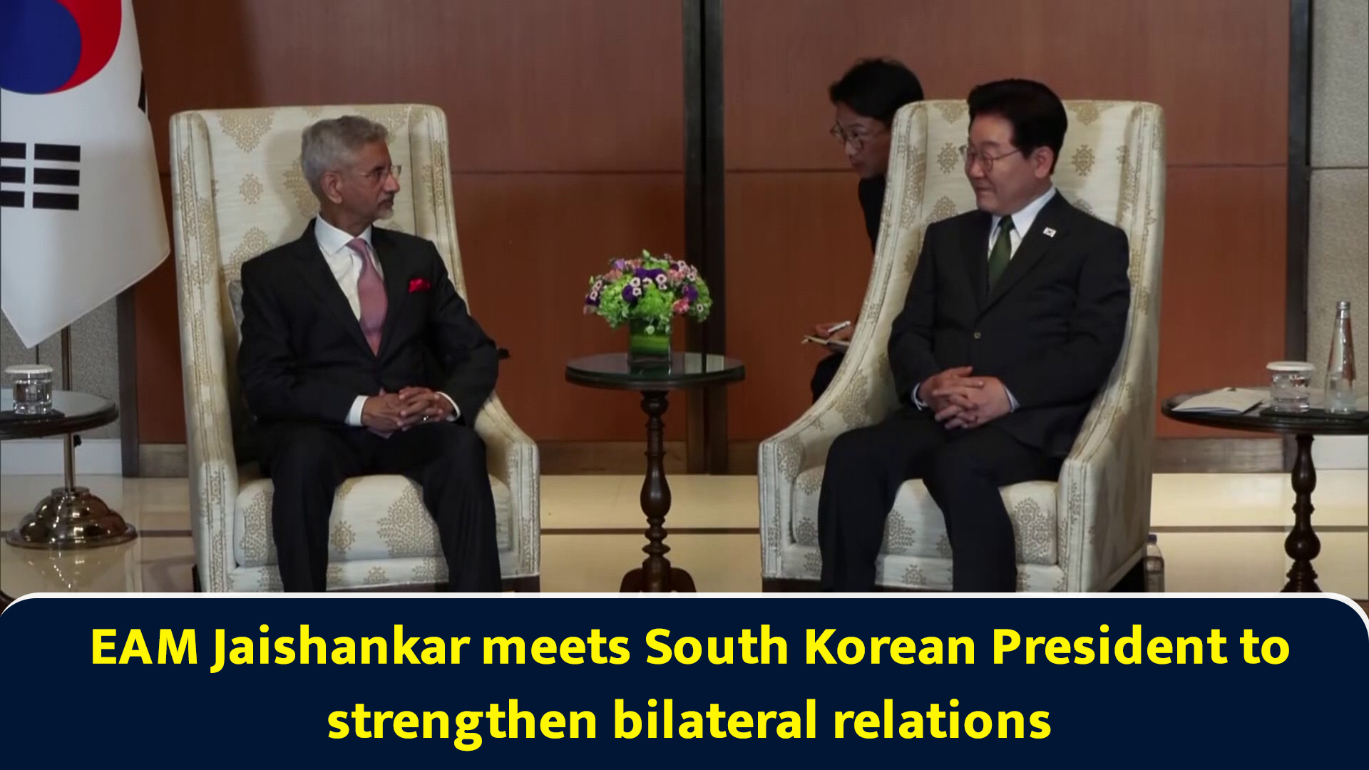 EAM Jaishankar meets South Korean president to strengthen bilateral ...