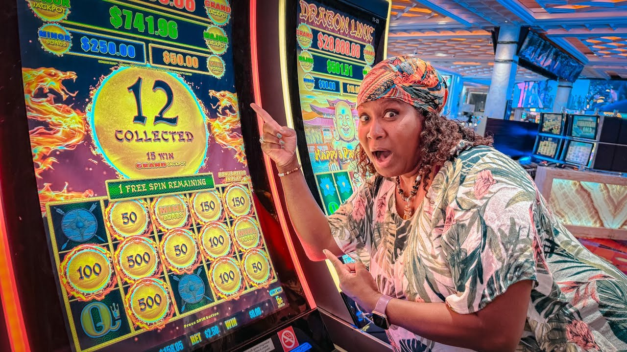 I won big on the Dragon Link slot! 🎰