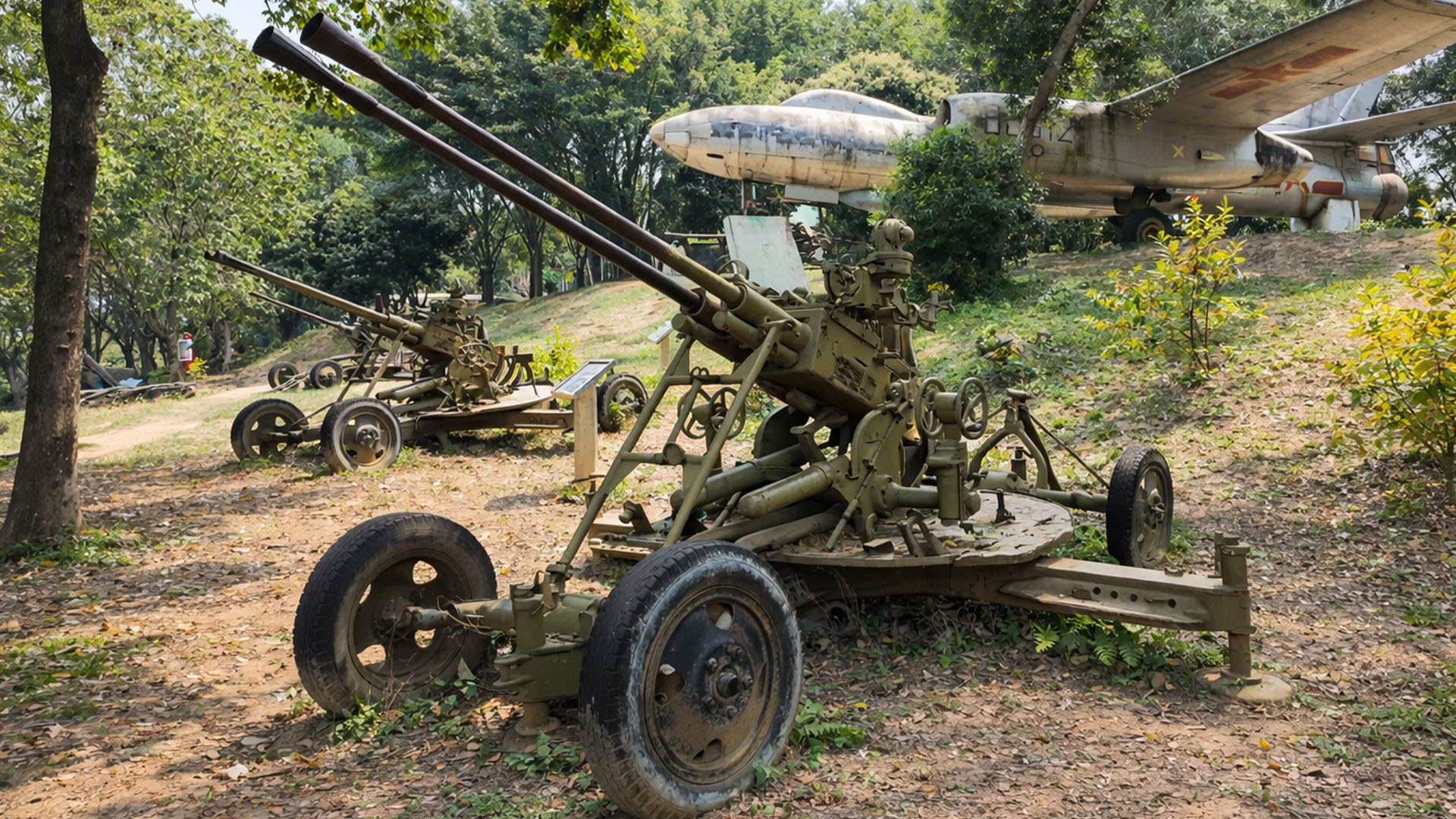 This abandoned military site feels frozen in time and silence