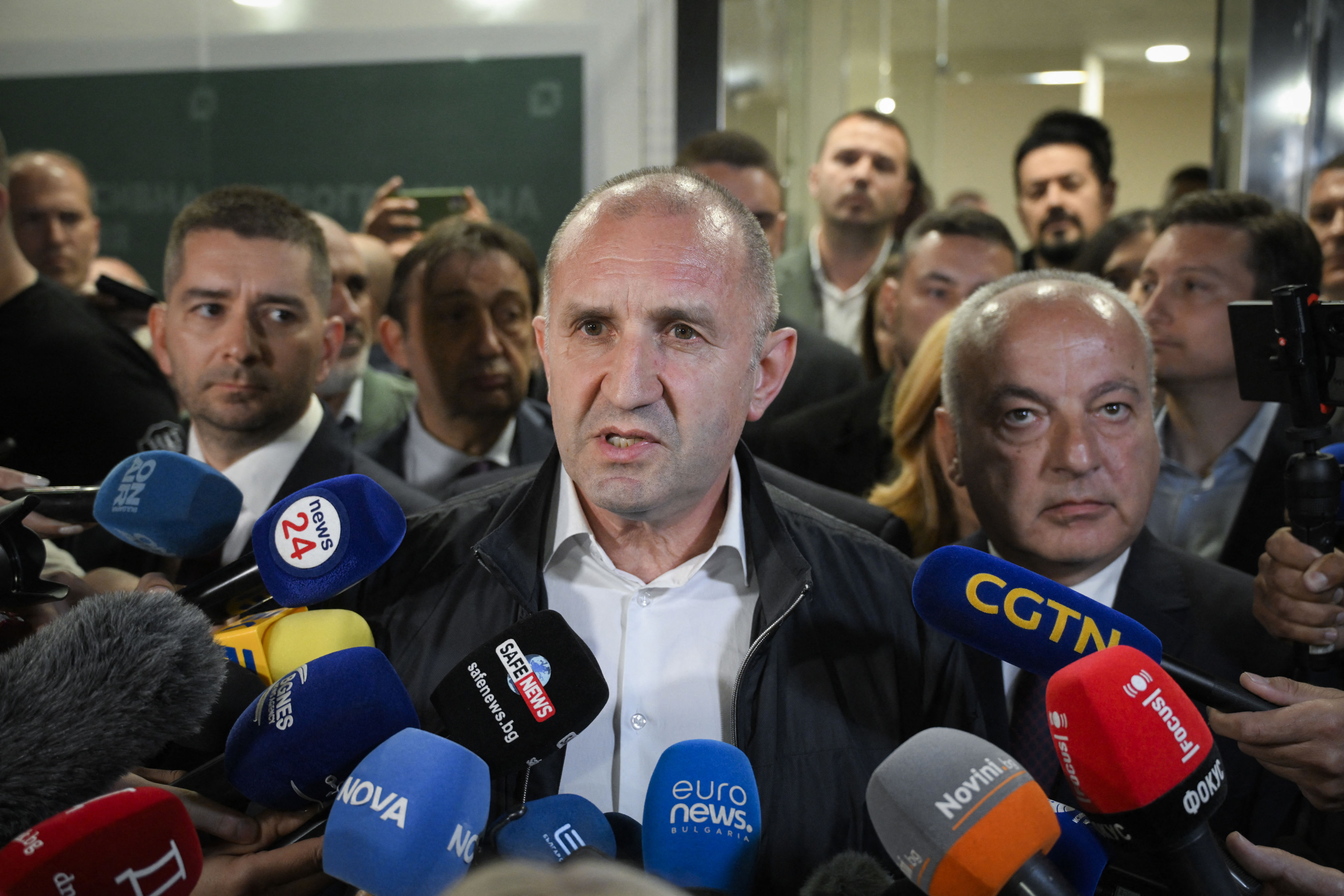 Exit poll shows former President Radev’s party set to win Bulgaria election