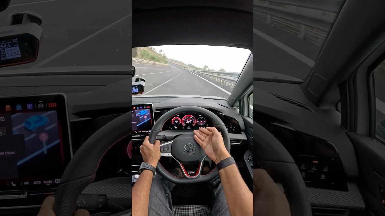 The thrill of the VW Golf GTI's top speed