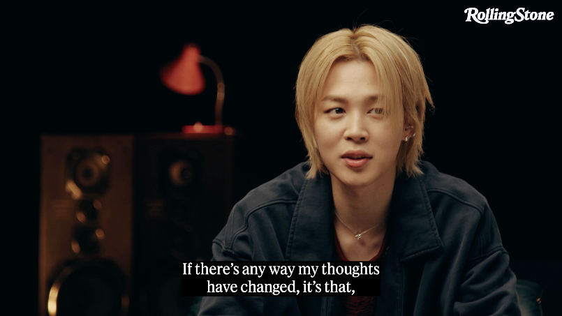 Jimin on how his solo success has changed his goals