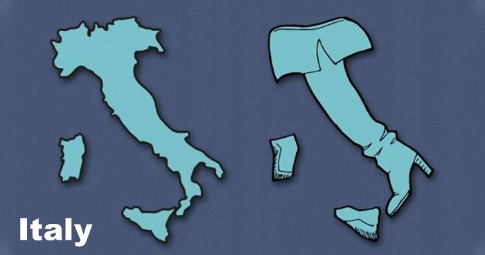 Guy re-draws the map of Europe by imagining what countries look like ...