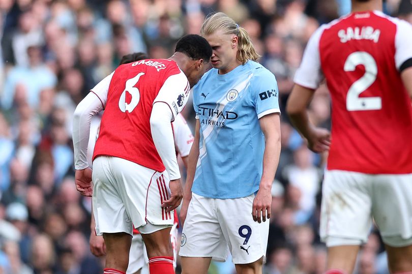 Wayne Rooney's verdict over Gabriel headbutt on Erling Haaland – 'He ...