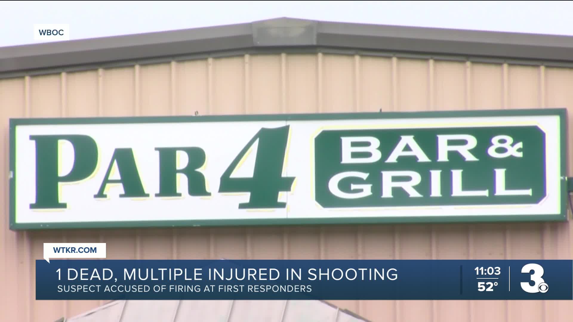 1 dead, 5 hurt in shooting at Par 4 Bar & Grill in Accomack County