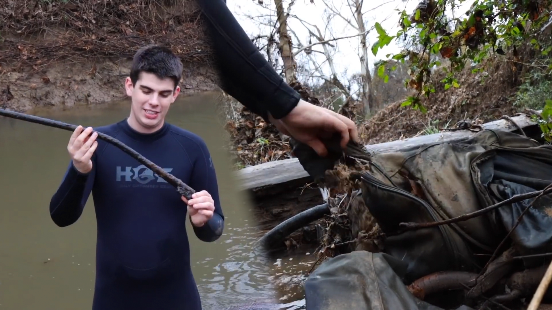 My girlfriend's wild magnet fishing adventure!