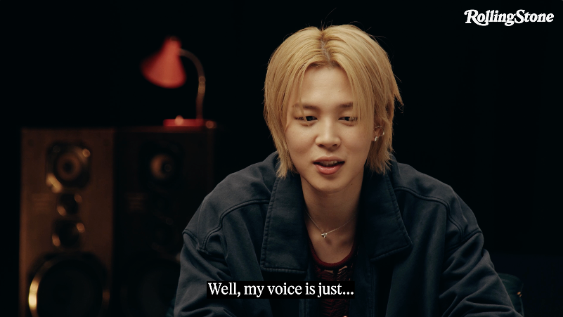 Jimin on the uniqueness of his singing voice