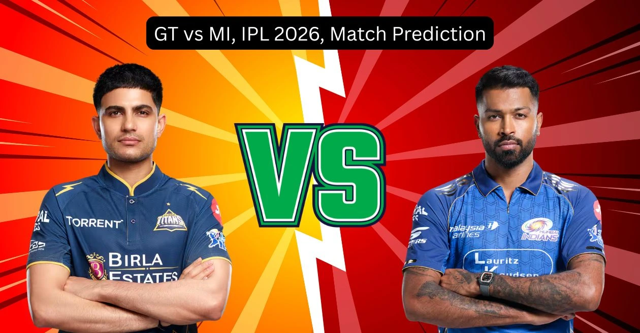 GT vs MI, IPL 2026, match prediction: Who will win today’s game between ...