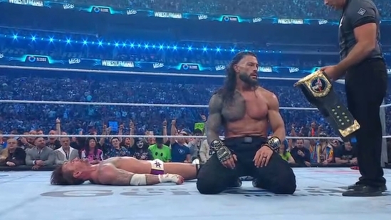 WWE WrestleMania 42 live: Roman Reigns becomes undisputed champion ...