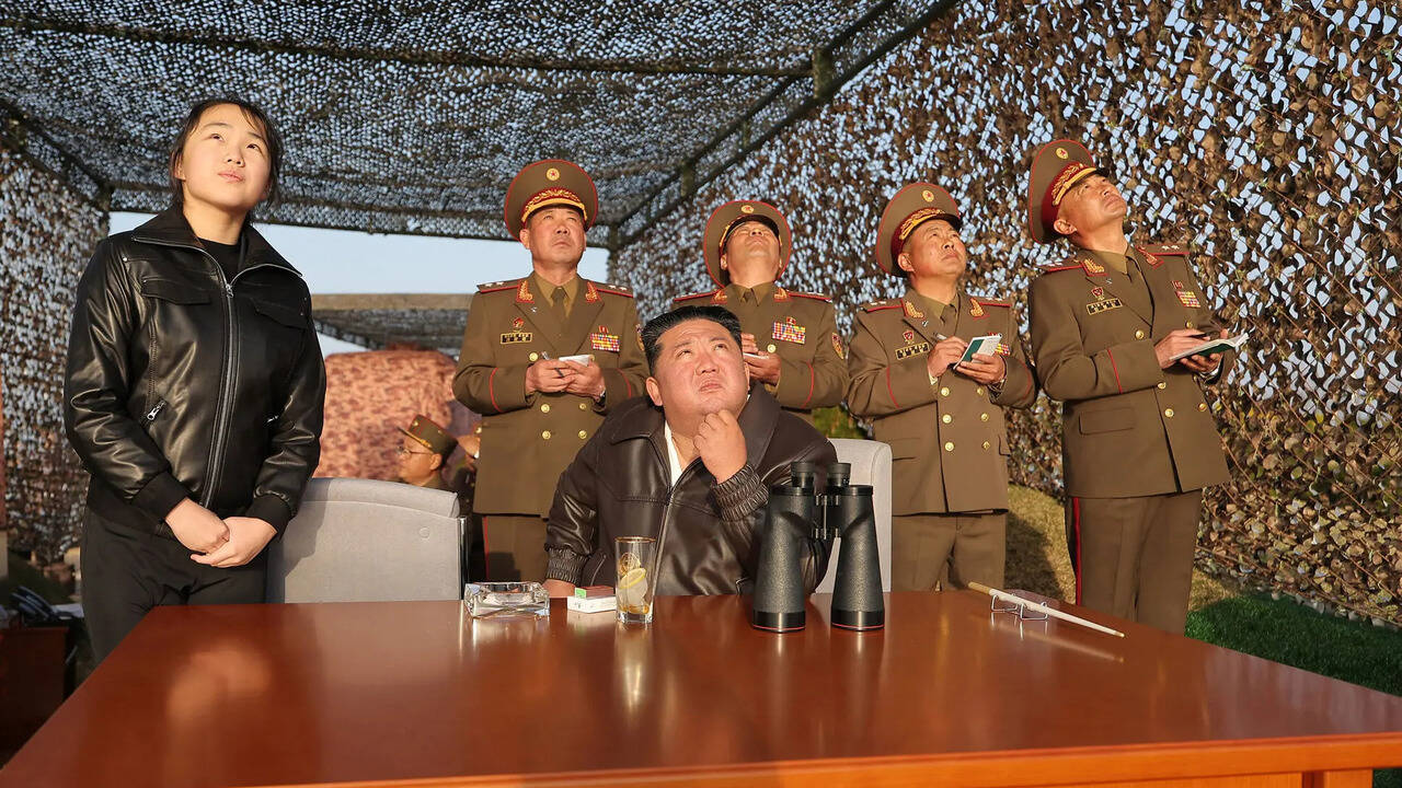 North Korea conducts ballistic missile launches with cluster munitions