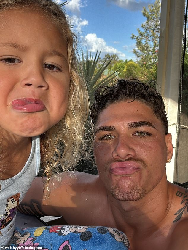 Reece Walsh swaps NRL for girl dad duties as proud father watches ...