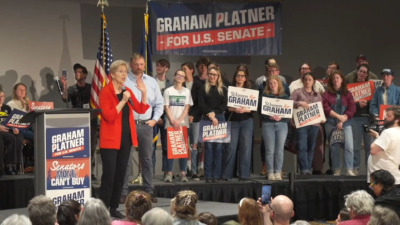 'Are you ready to elect a real fighter?': Elizabeth Warren vouches for ...