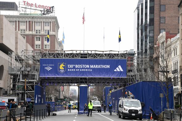 Nike removes controversial Boston Marathon sign after angry backlash