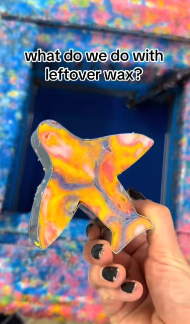 Candle wax ASMR, super satisfying wax melt & pour