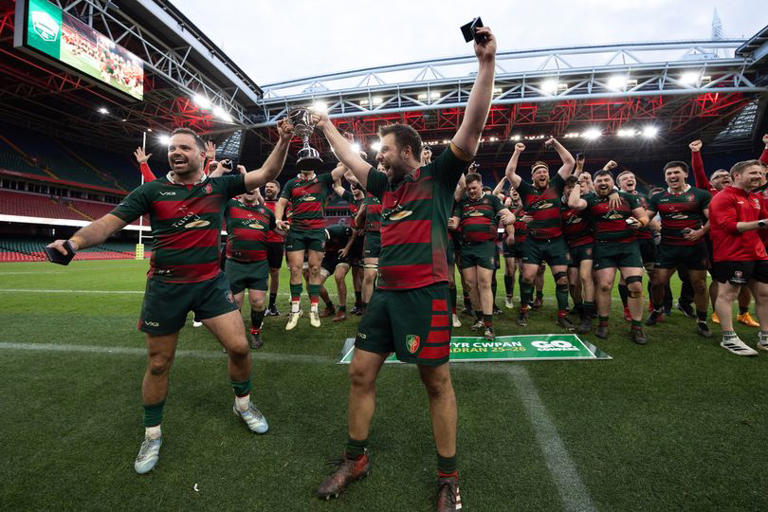Clwb Rygbi Cymry Caerdydd set up league and cup double with ...
