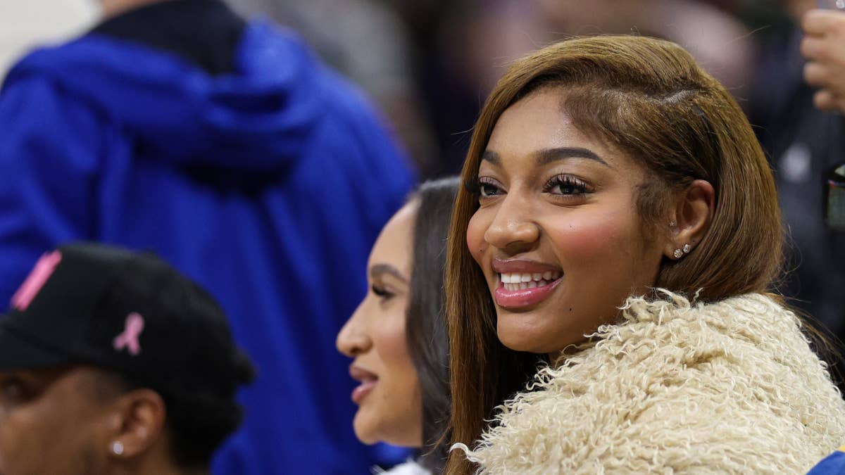 Angel Reese celebrates Orlando Magic's Game 1 upset over Pistons with ...