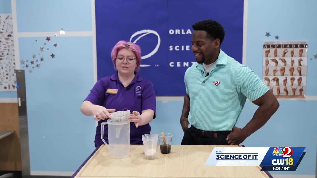 The science of it: Filtering water