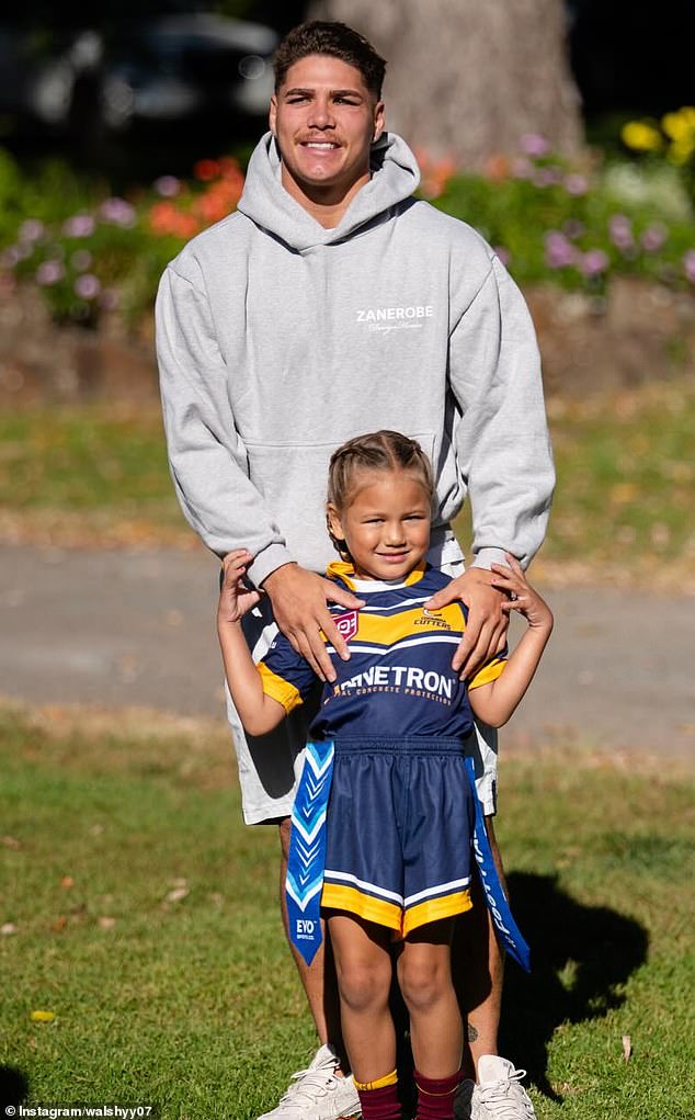 Reece Walsh swaps NRL for girl dad duties as proud father watches ...