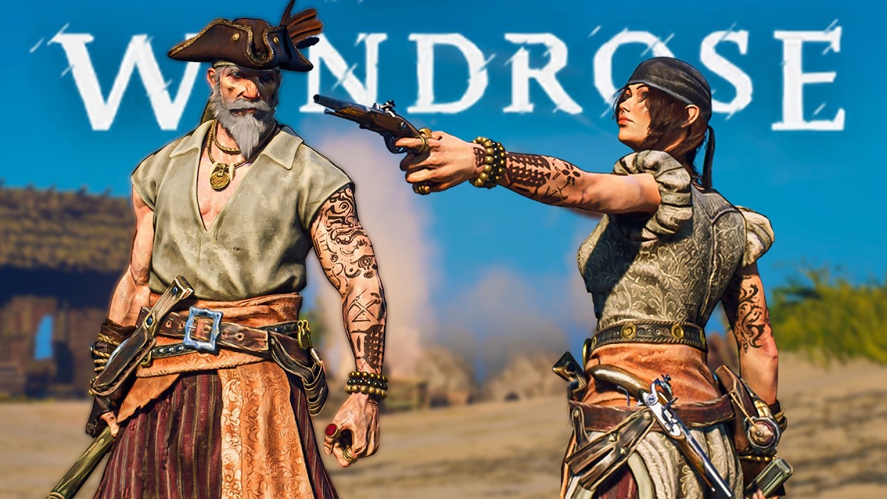 The best pirate game you should play: Windrose early access gameplay part 1
