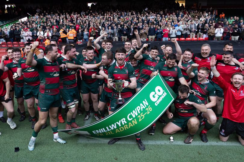 Clwb Rygbi Cymry Caerdydd set up league and cup double with ...