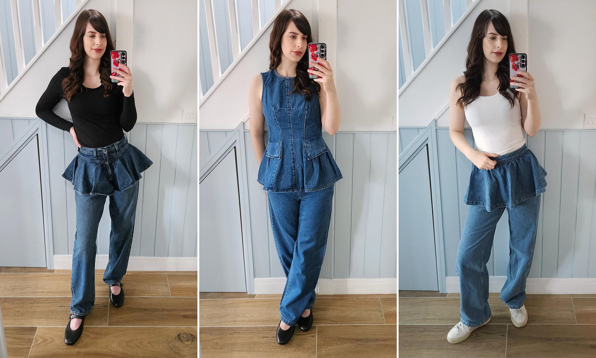 I tried on this season's 'ugly denim' trend - and the results surprised me