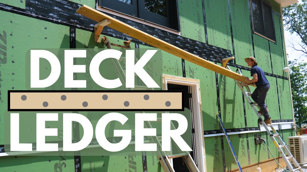 Complete a critical deck ledger attachment for maximum structural safety
