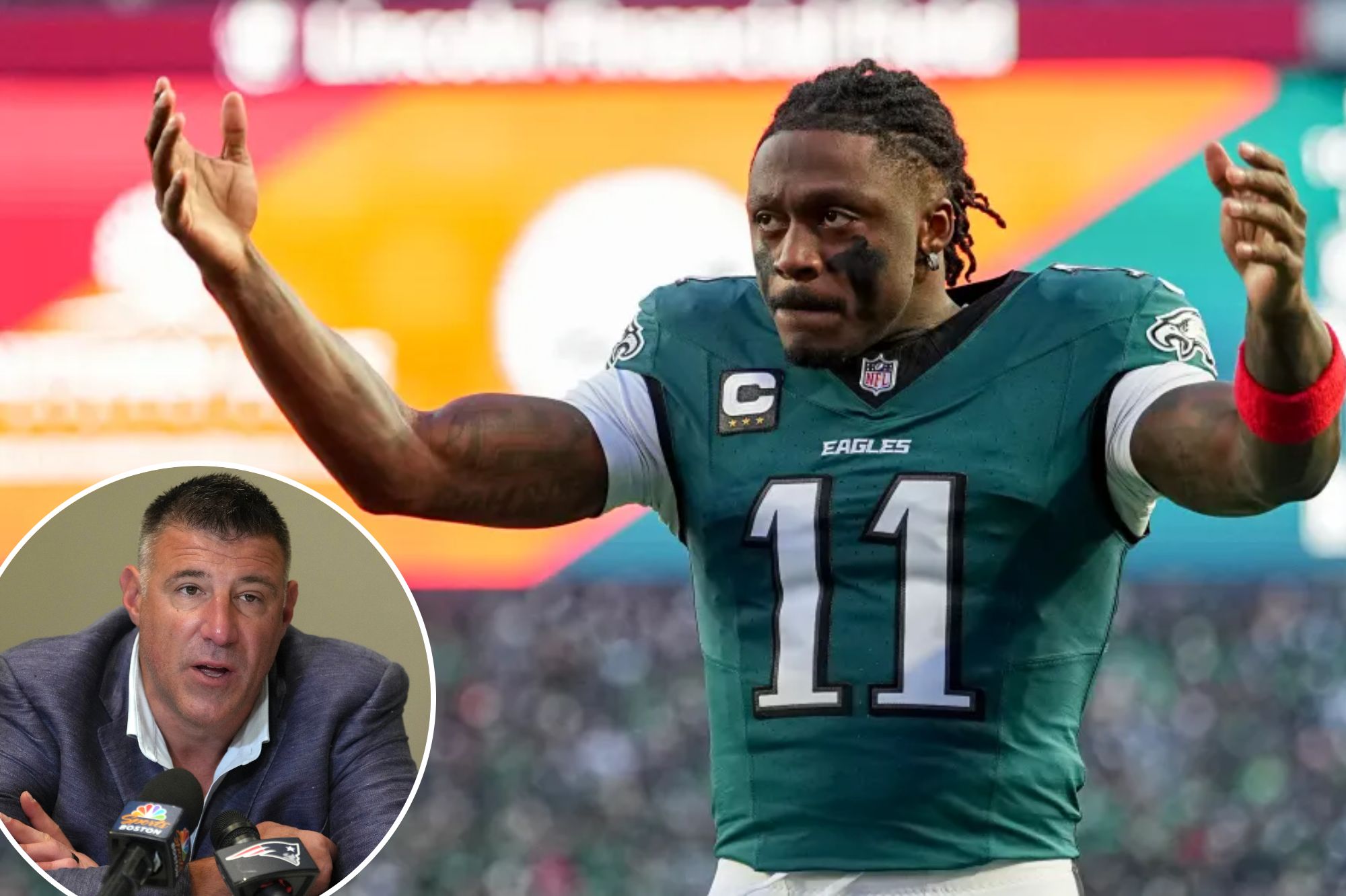 AJ Brown likely to be traded to Patriots in post-draft bombshell