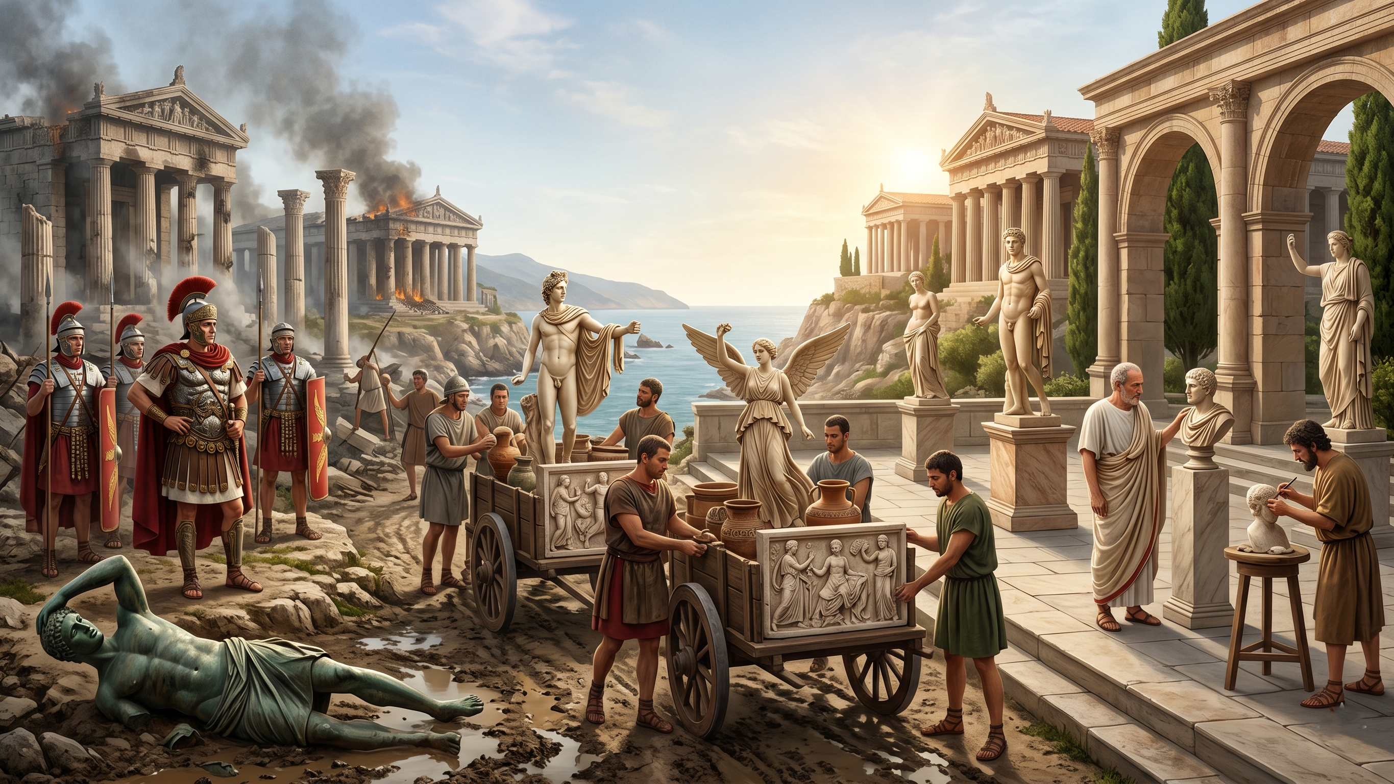 Rome erased Greek Italy — then stole its civilization