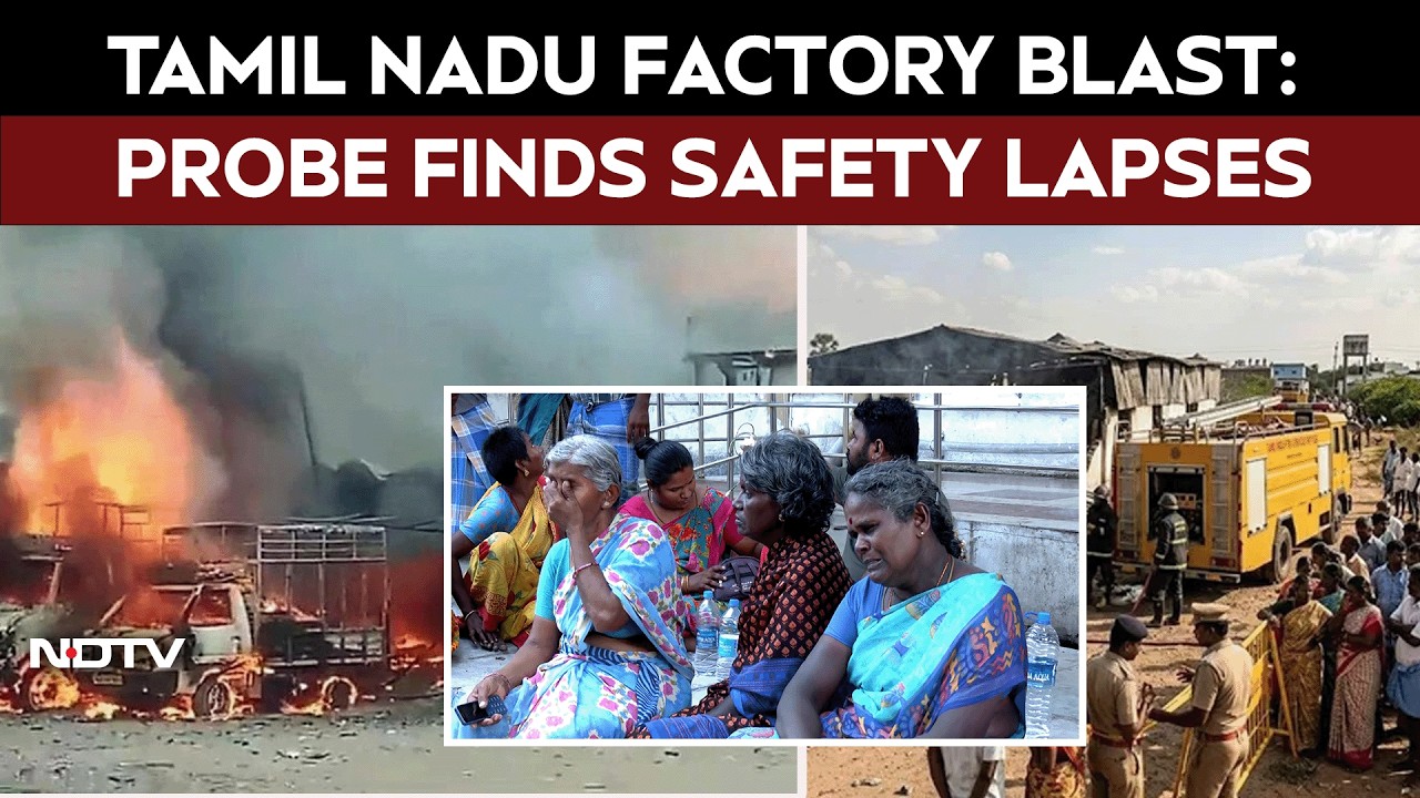 Tamil Nadu factory blast: 25 dead, probe finds safety lapses, 20 ...