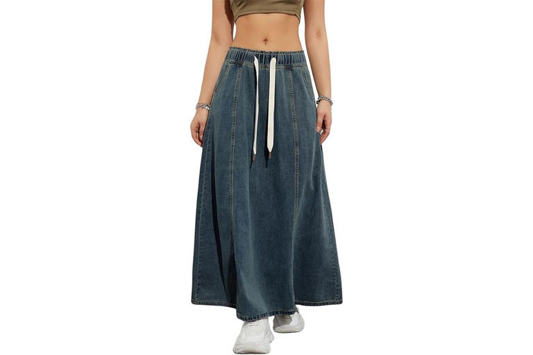 Martha Stewart’s denim midi skirt is the cooler and more comfortable ...
