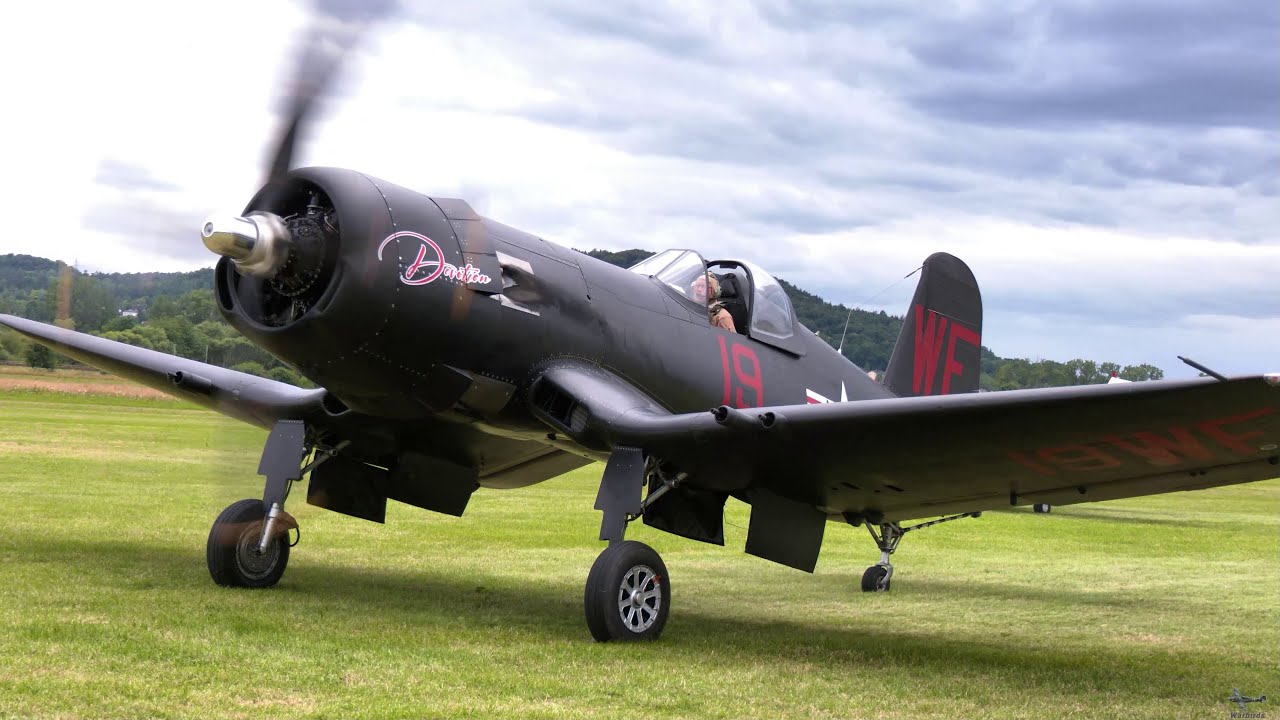 Schau, wie diese F4U Corsair wieder abhebt - "Von Korea in die Lüfte ...