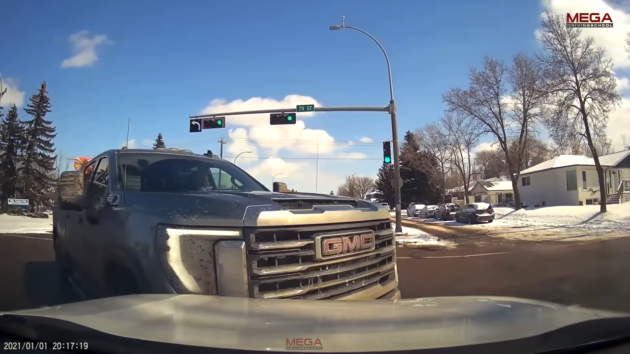 This is the footage bad drivers hope never goes public