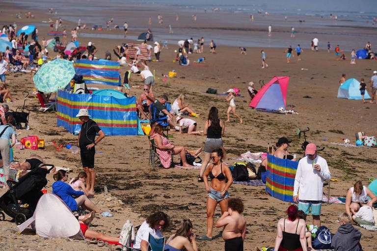 UK weather maps show 24C heat in May as 35 counties set for sun