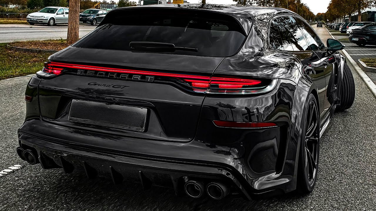 Panamera Turbo S modified into 720HP monster with a striking design