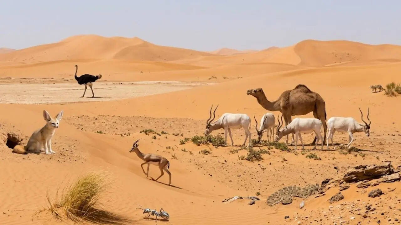 8 animals that thrive in the harsh Sahara Desert