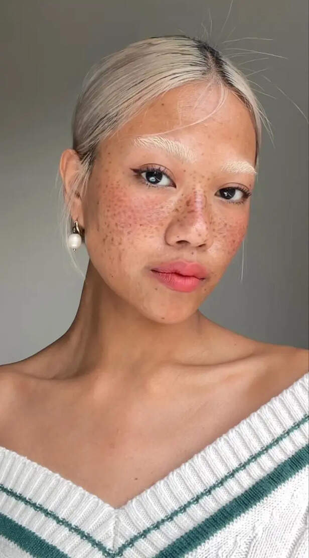 Invisible brows, maximum impact: Why faux-bleaching is 2026's coolest ...
